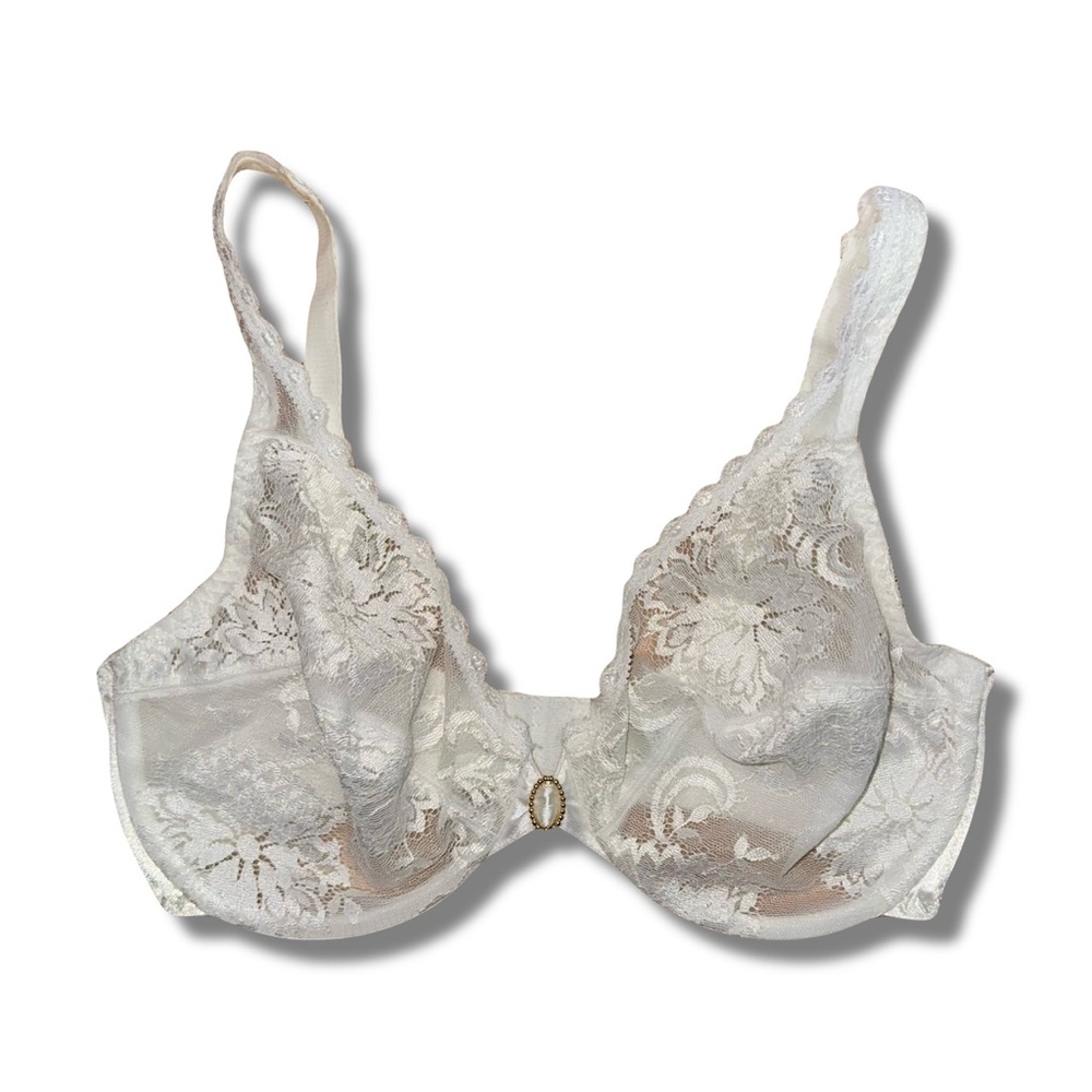 Vintage Bali Lace Underwire Bra - Gem
